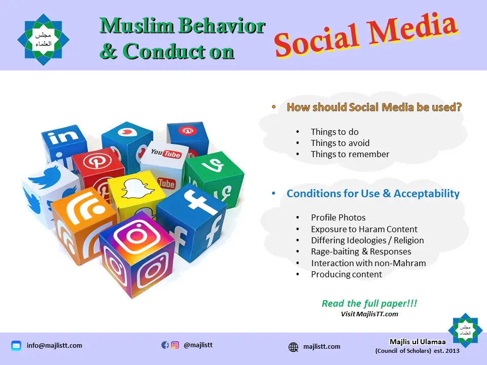 Social Media & Muslim Behavior & Conduct | IHDINA